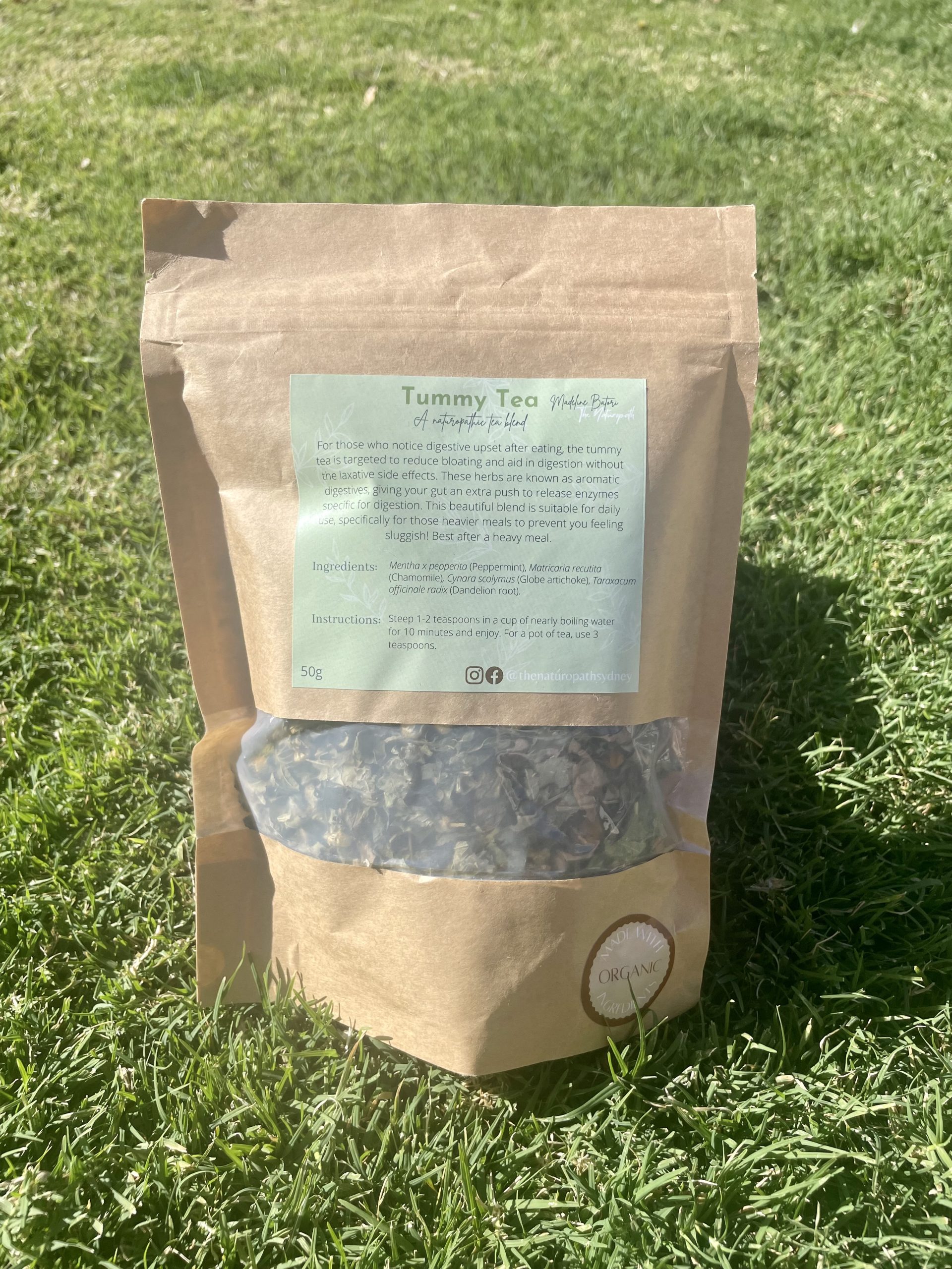 Tummy Tea - The Naturopath Sydney