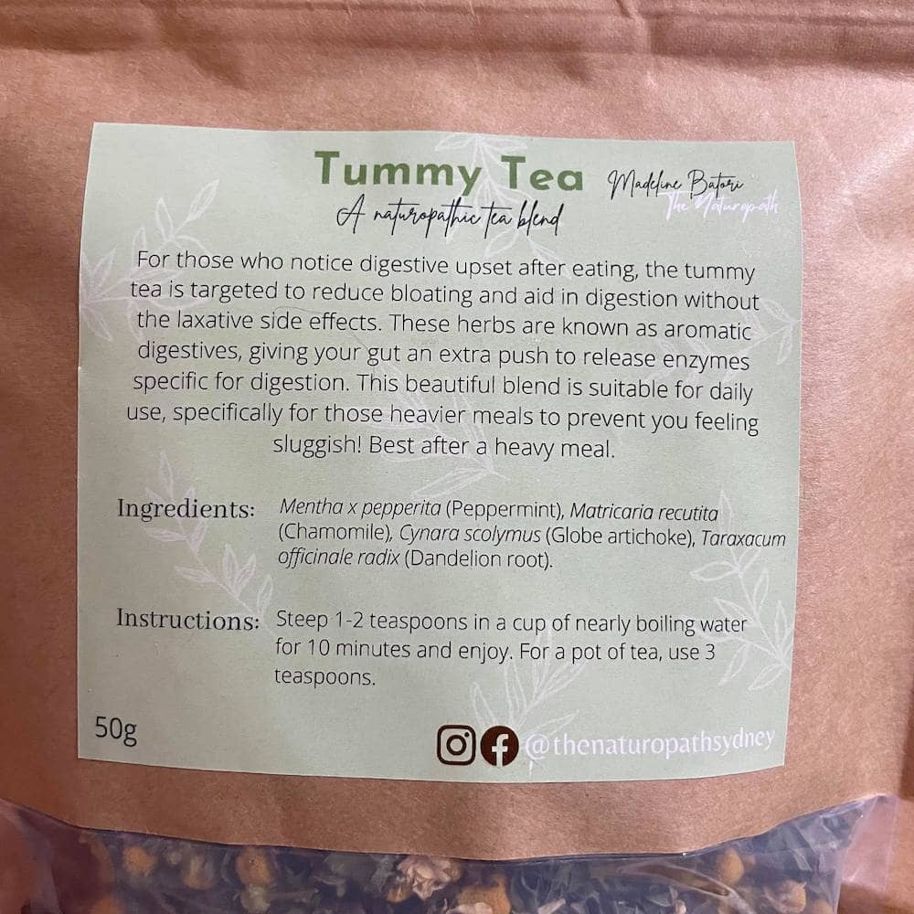 Tummy Tea - The Naturopath Sydney